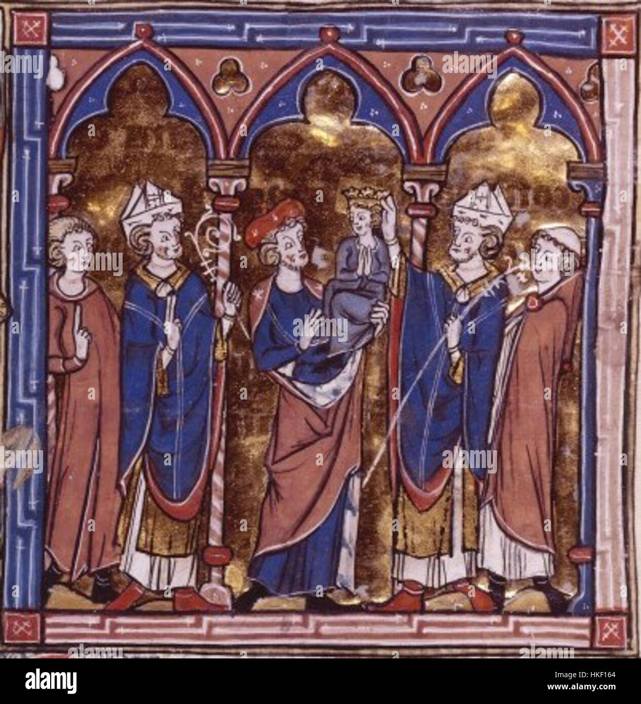 'Balduin 5' is a historical painting depicting a royal figure or knight ...