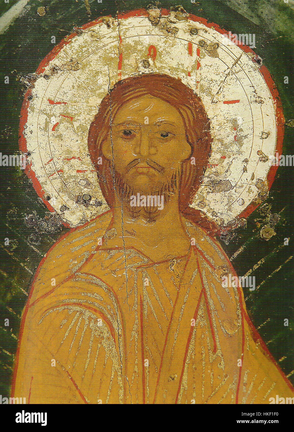 This artwork shows a fragment of the Assumption painting from the Gorny ...
