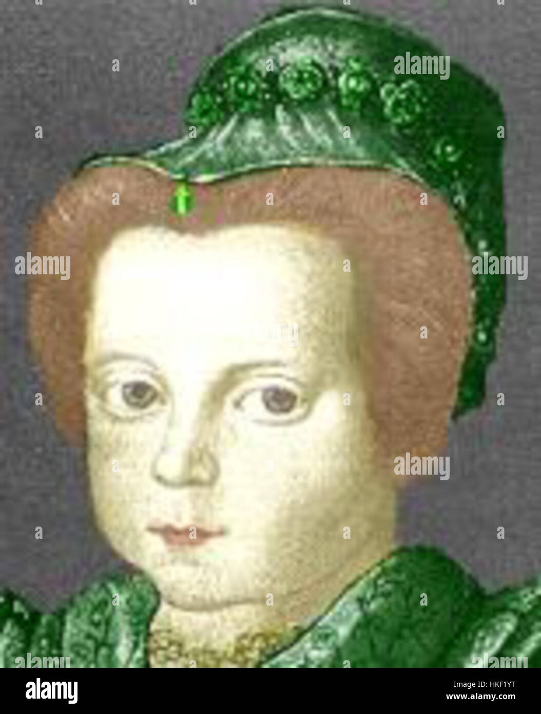 A historical portrait of Arbella Stuart, reflecting the early modern ...