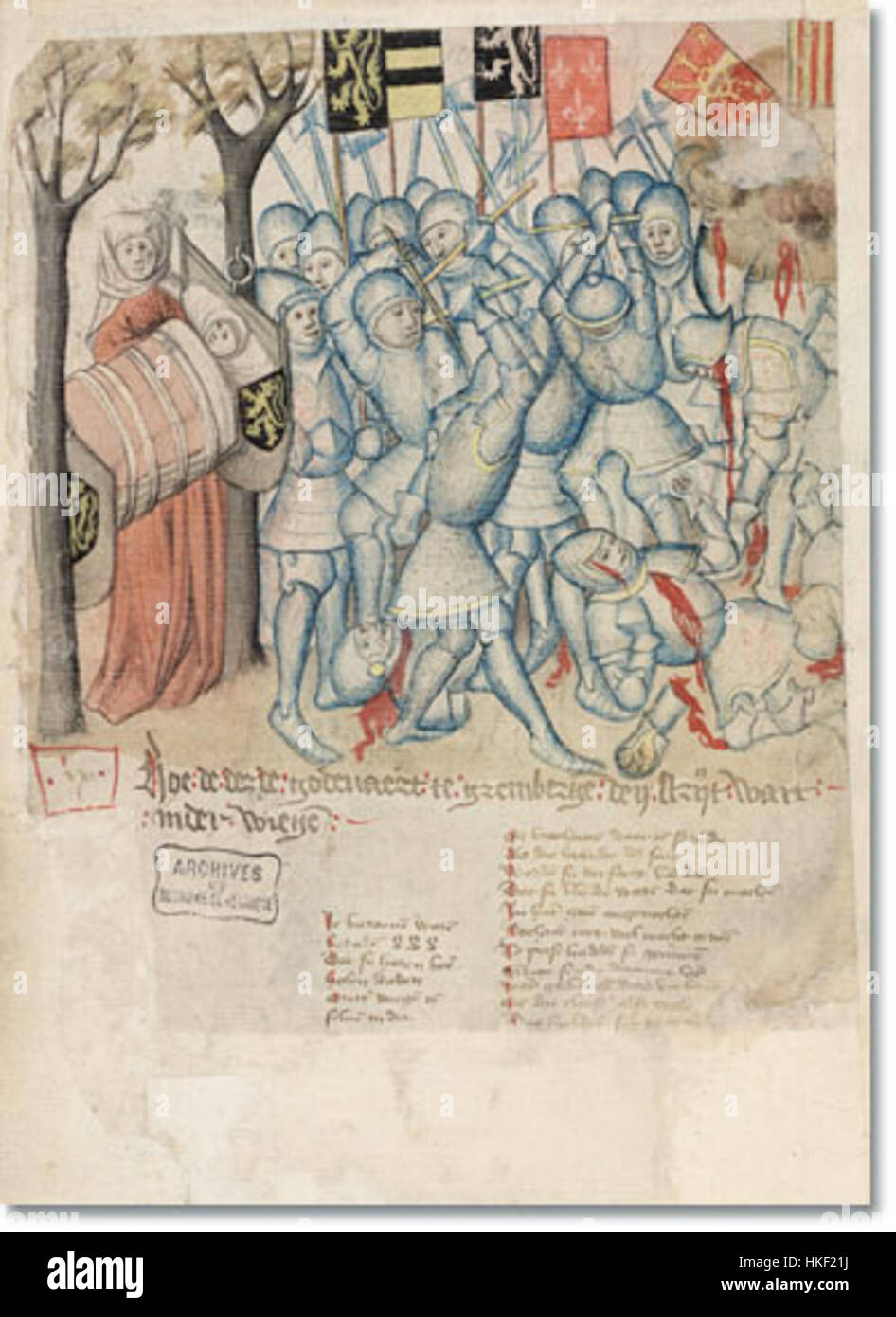 This artwork, attributed to the region of Brabant, Belgium, captures ...