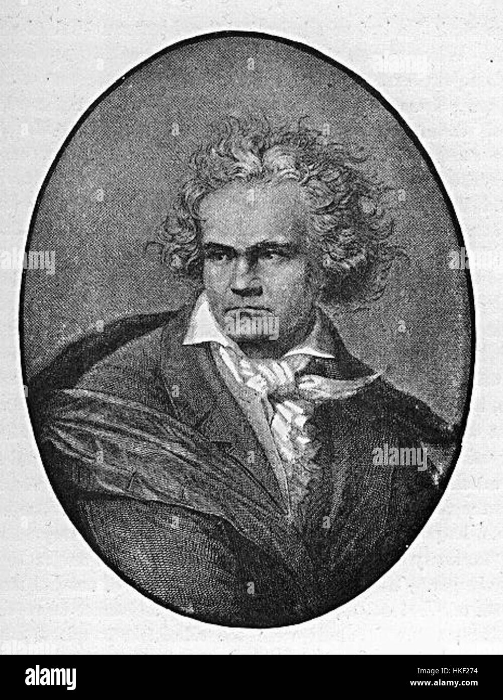 This portrait of Ludwig van Beethoven captures the composer’s ...