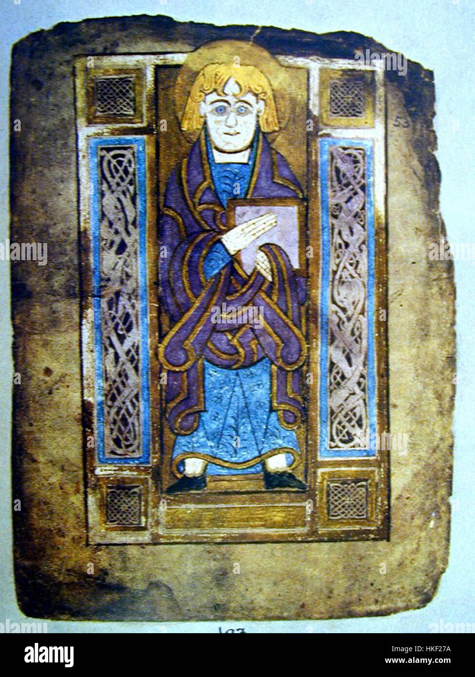 *BookMullingFol193StJohnPortrait* is an early modern portrait that ...