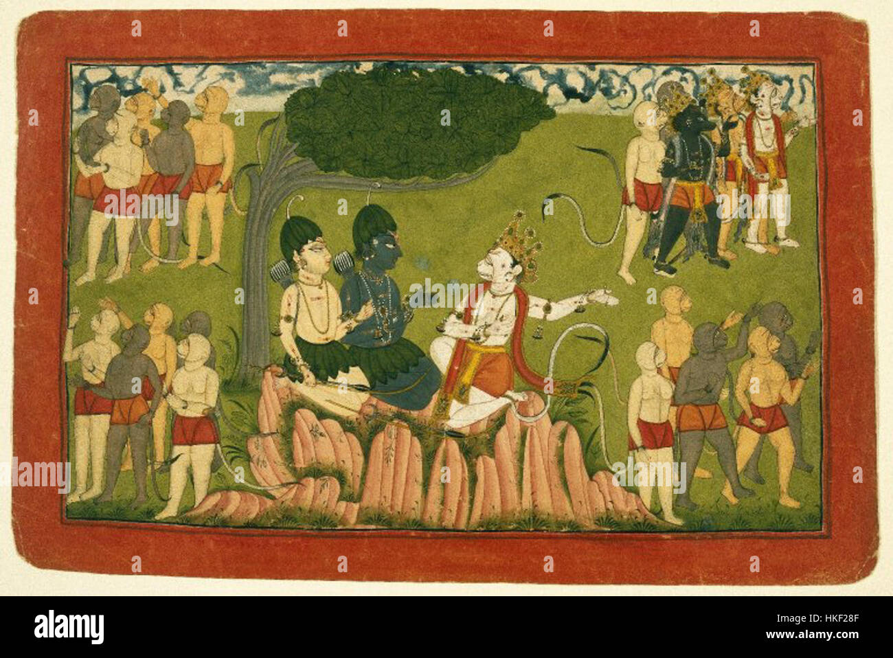 Ramayana Sita Painting High Resolution Stock Photography and Images - Alamy