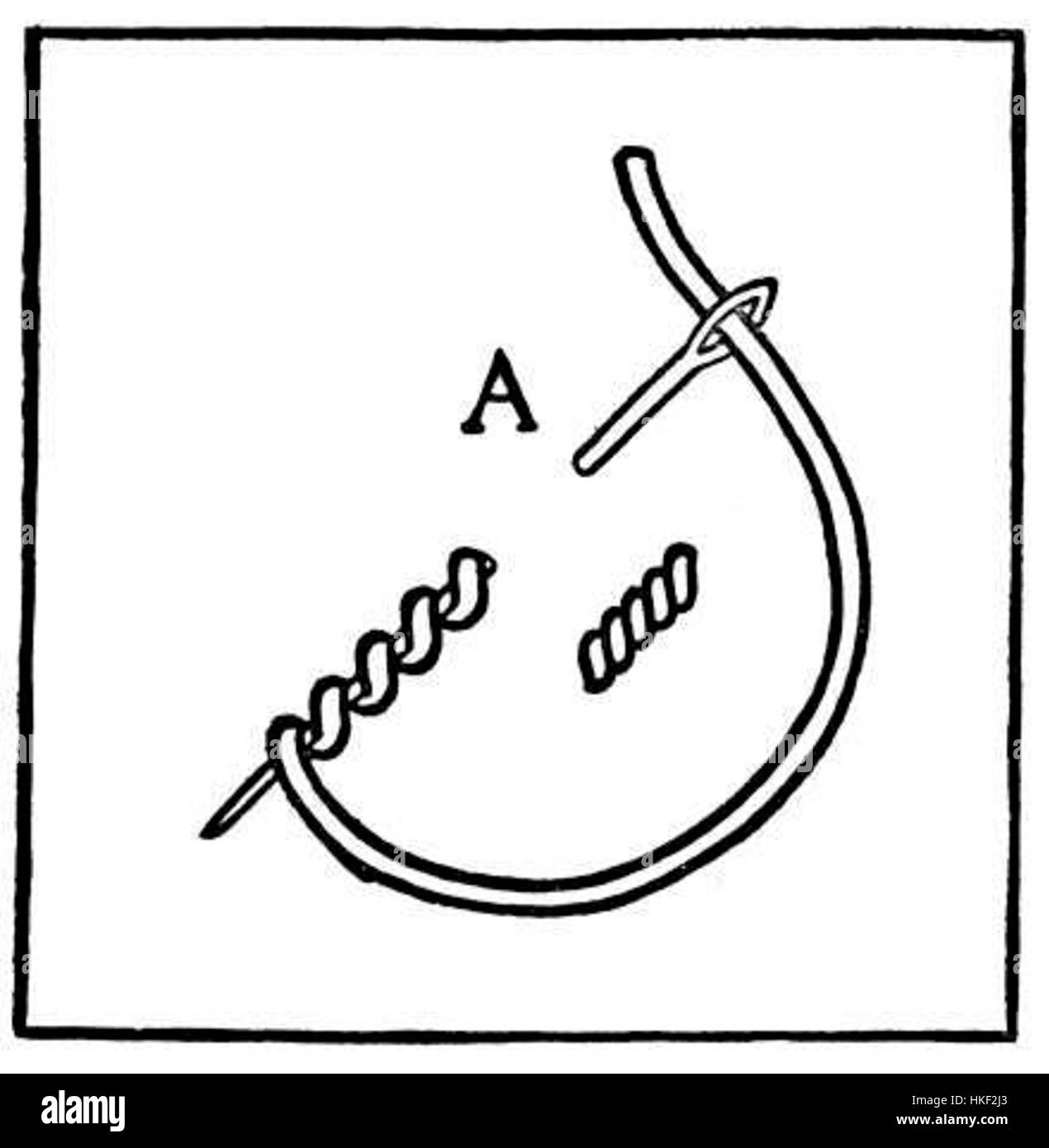 The Bullion Knot is an intricate form of embroidery, characterized by ...