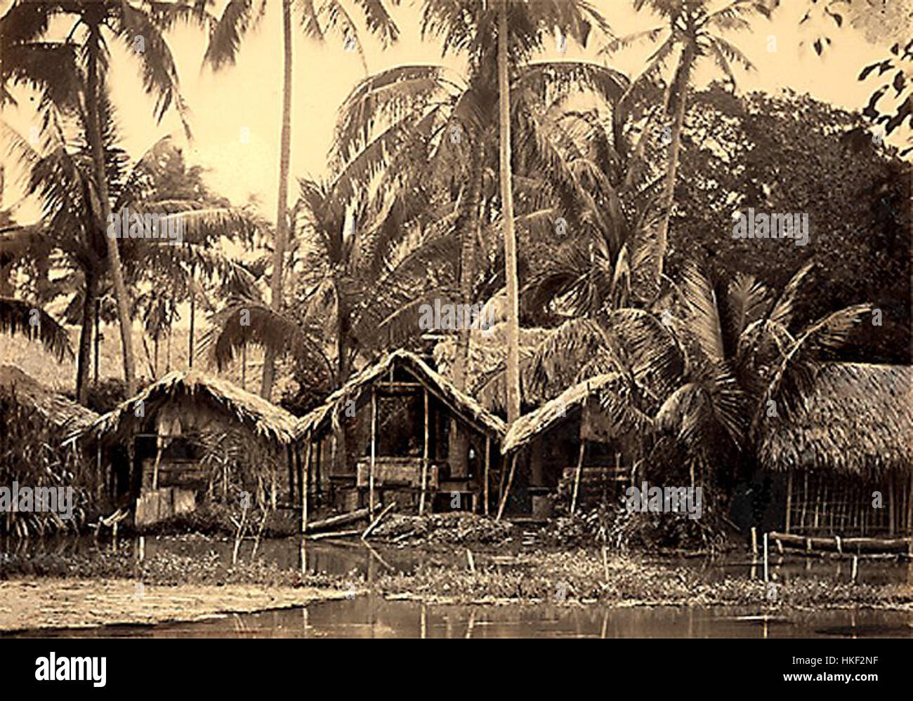 This artwork depicts the paper mills, highlighting the industrial ...