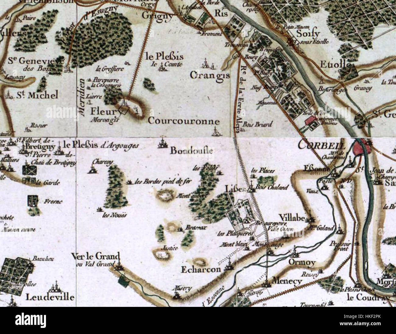 The *Courcouronnes Cassini* map was part of the Cassini familyâ€™s ...