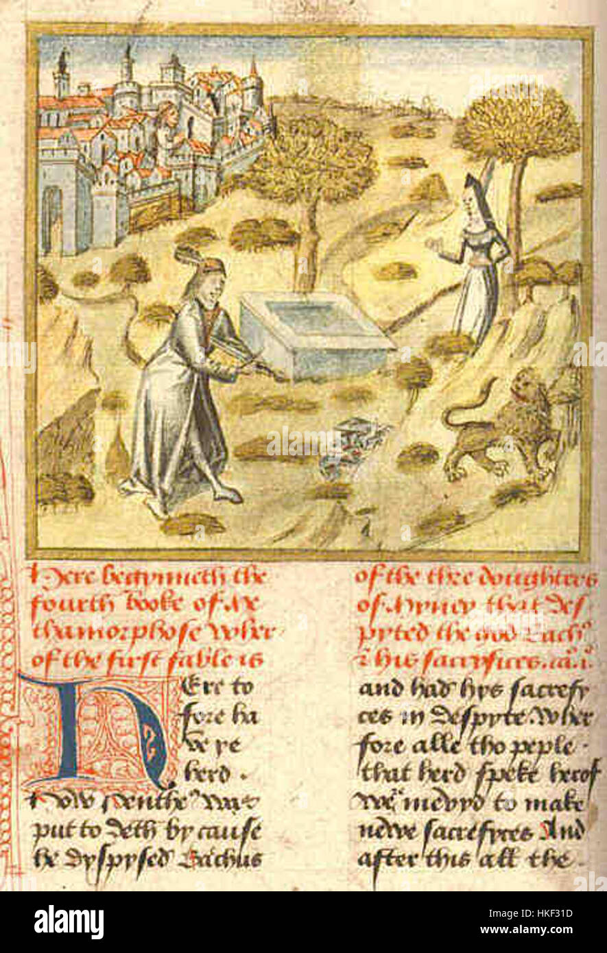 Caxton Ovid, 1480 Stock Photo - Alamy