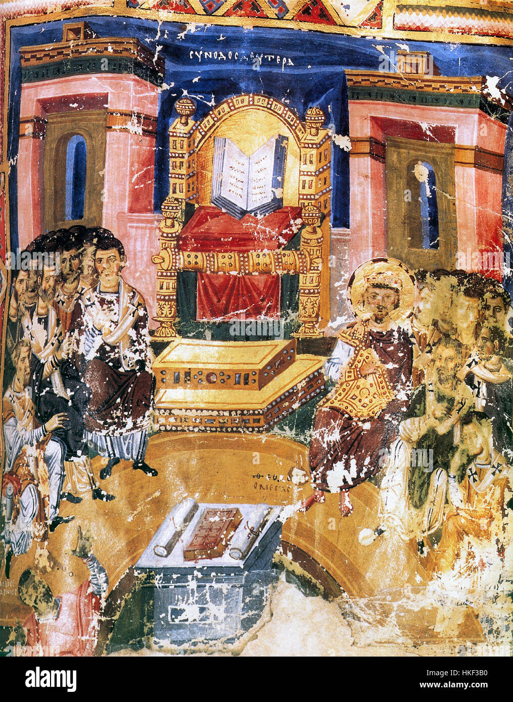 This historical manuscript from the Council of Constantinople in 381 ...