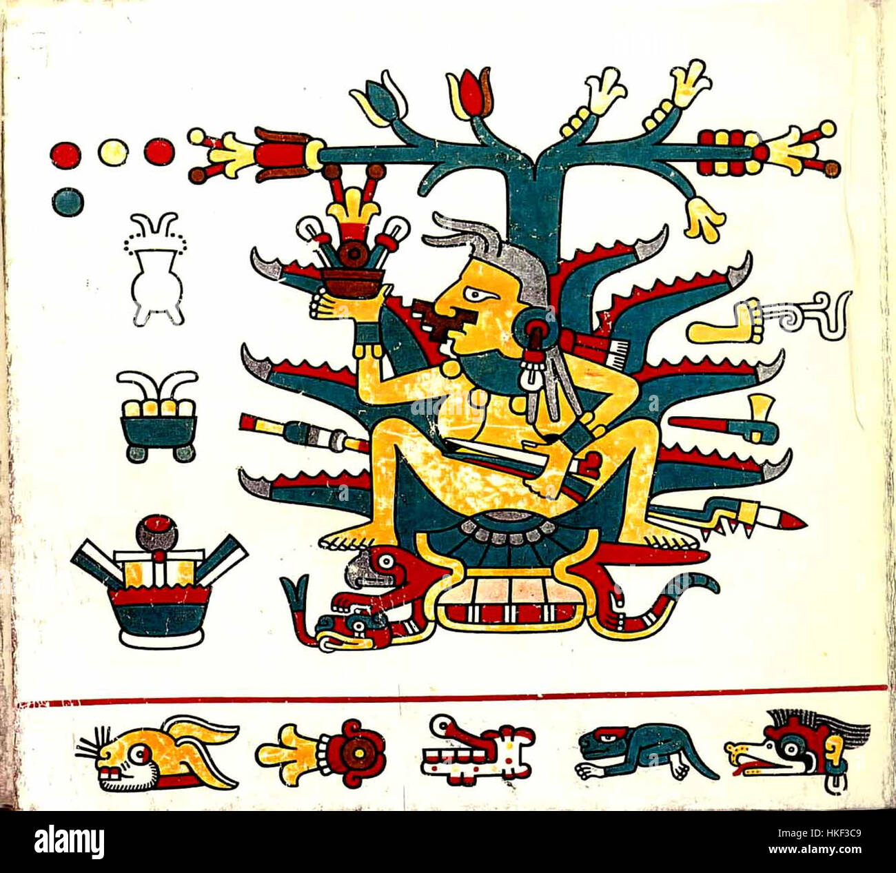 The Codex Laud is a medieval manuscript featuring illuminated text and ...