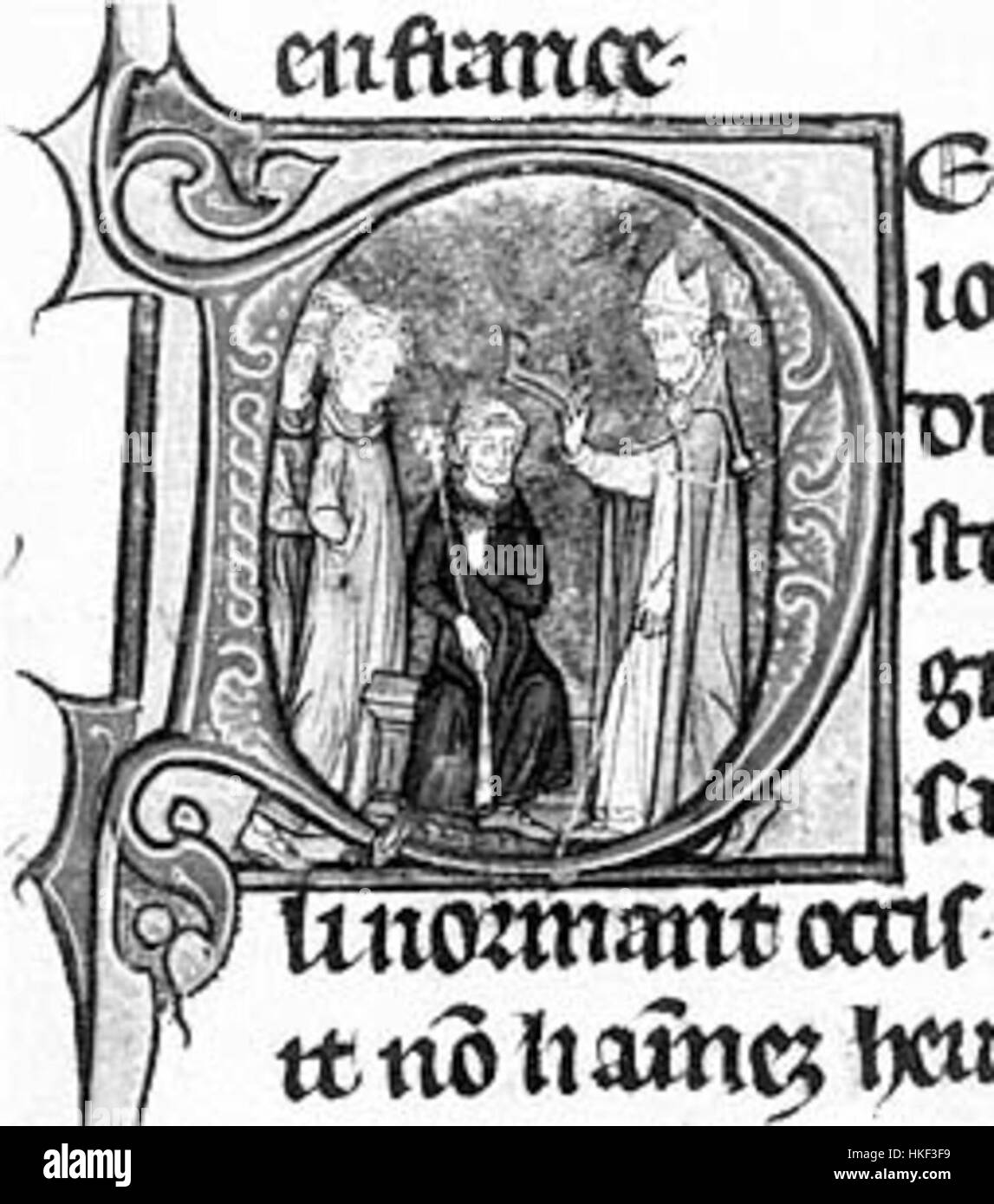 The painting 'Coronation of King Odo' portrays the ceremonial moment of ...