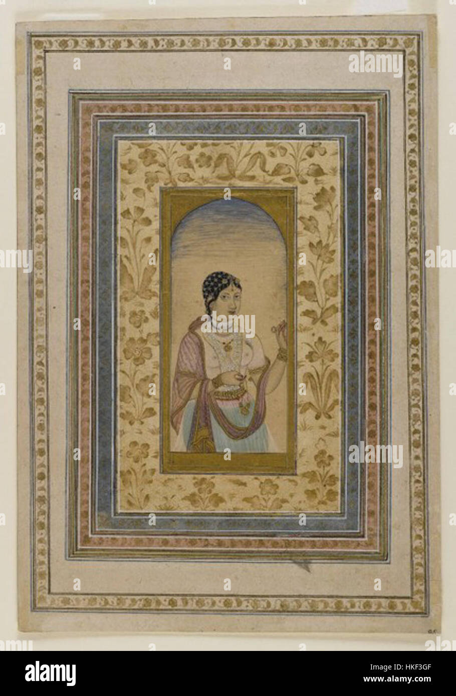 Courtesan sketch hi-res stock photography and images - Alamy