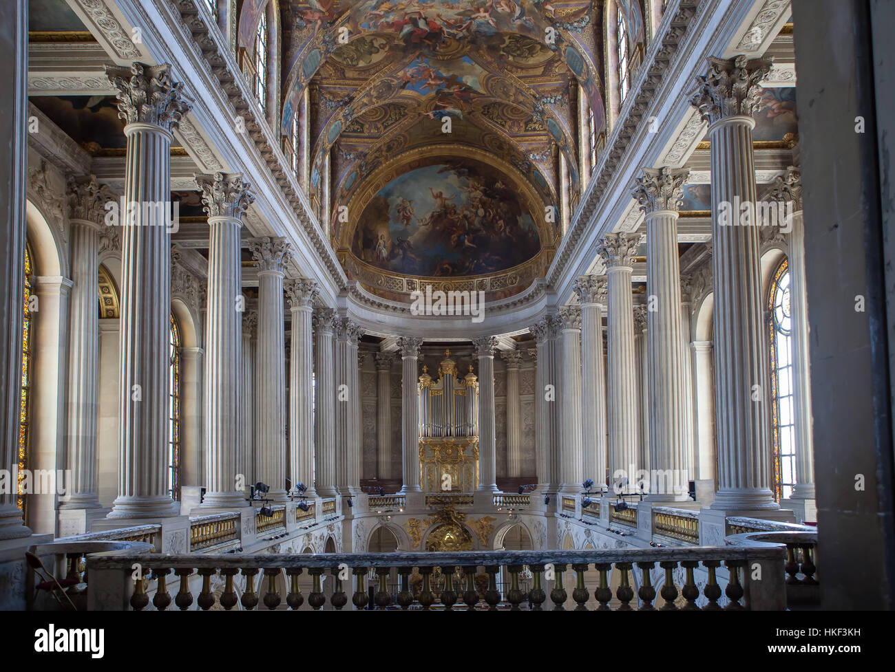 VERSAILLES FRANCE JULY 06 : Interiors, architectural details an ...