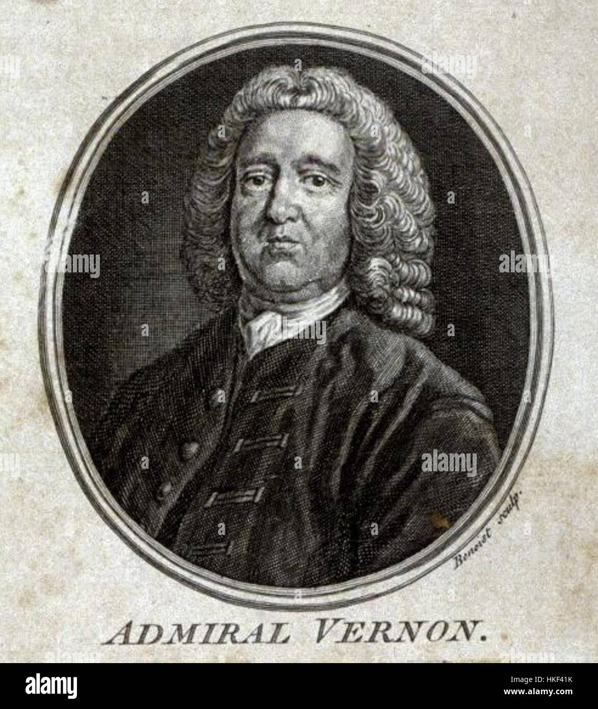 Edward vernon 1 Stock Photo - Alamy