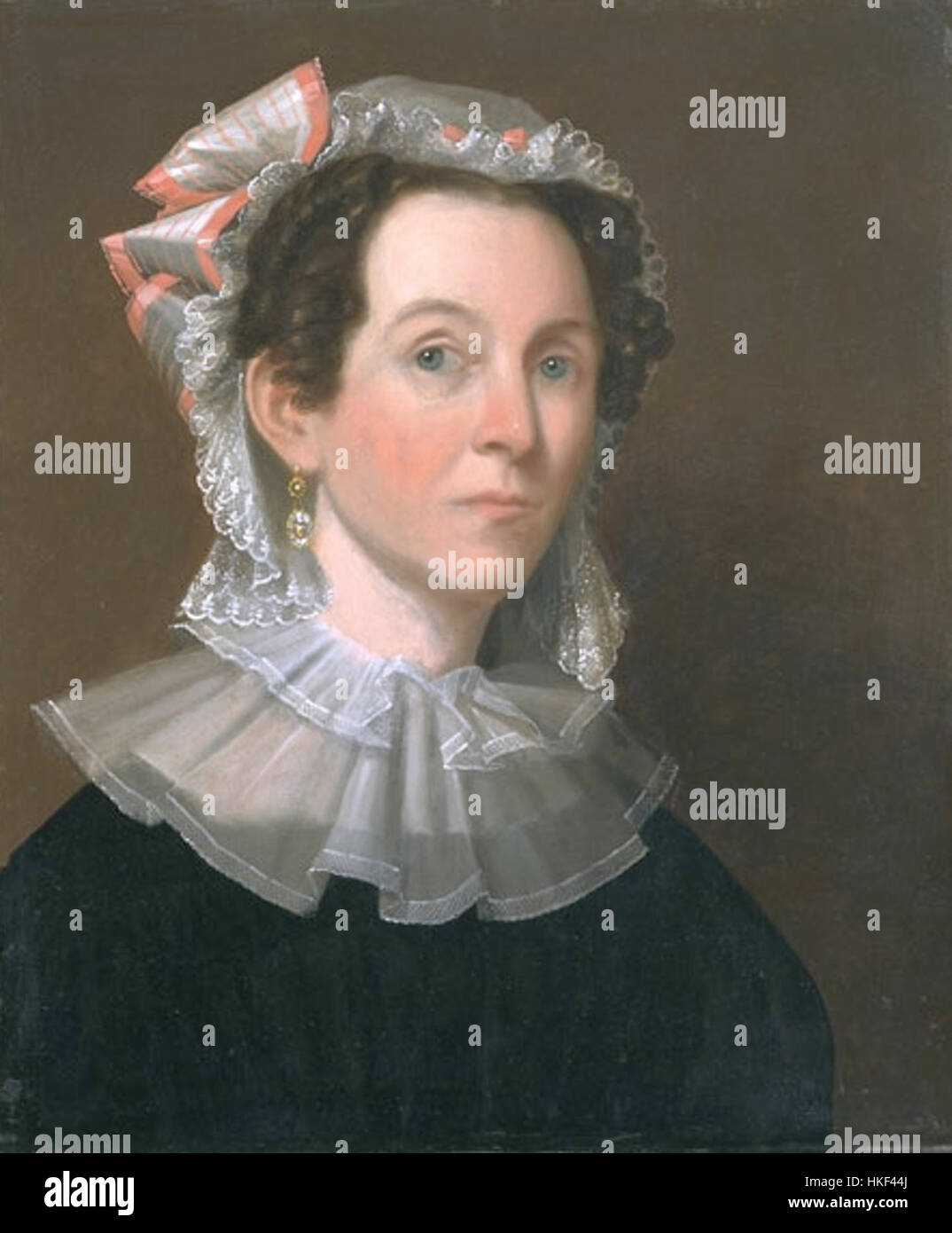 This 1828 portrait of Elizabeth Bartlett Nolen, painted by J.R ...