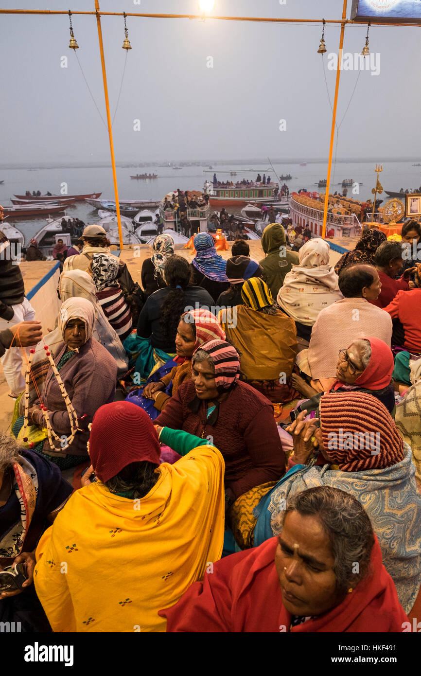 India, Varanasi, local festival Stock Photo - Alamy