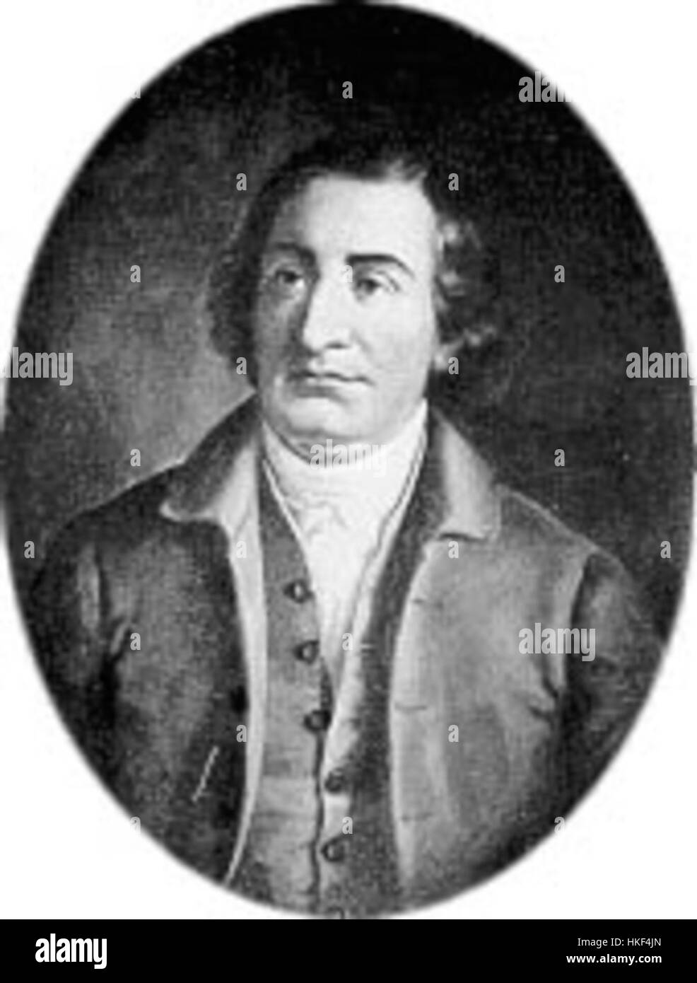 The portrait of Edmund Randolph captures the likeness of the prominent ...