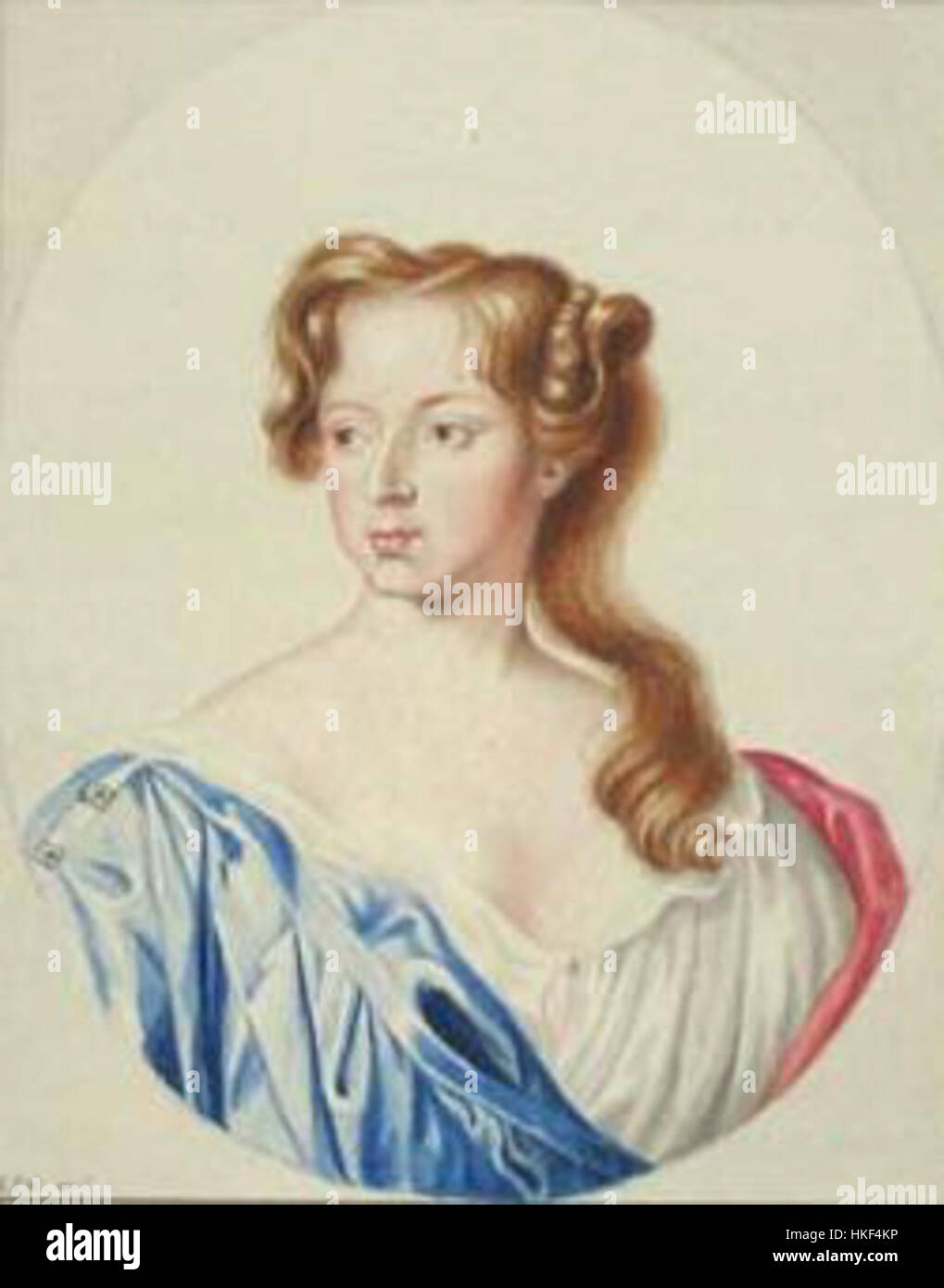 'Elizabeth, Lady Ogle' is a portrait painting depicting Lady Elizabeth ...