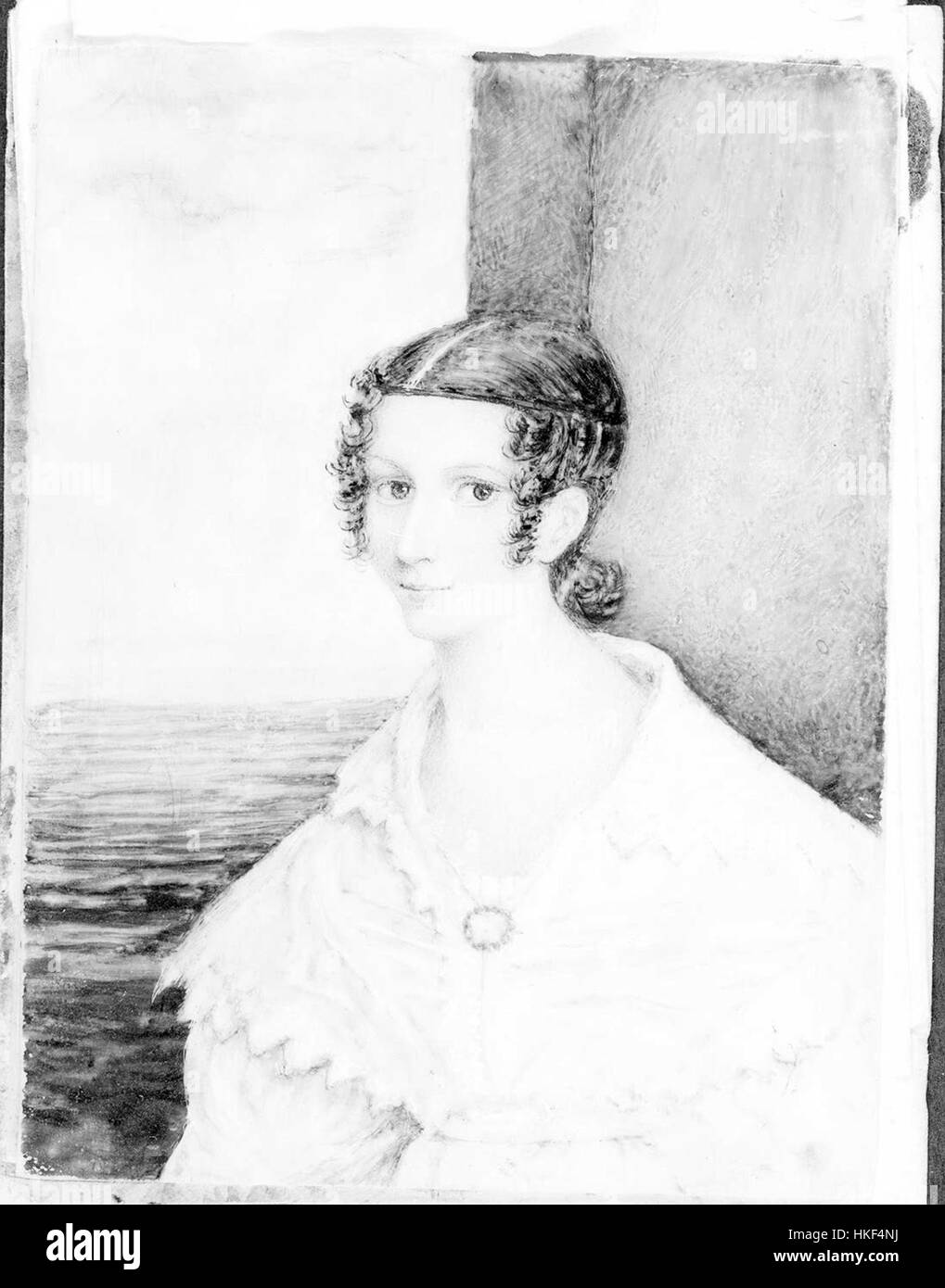 The portrait of Emily Tennyson captures the wife of the famous British ...