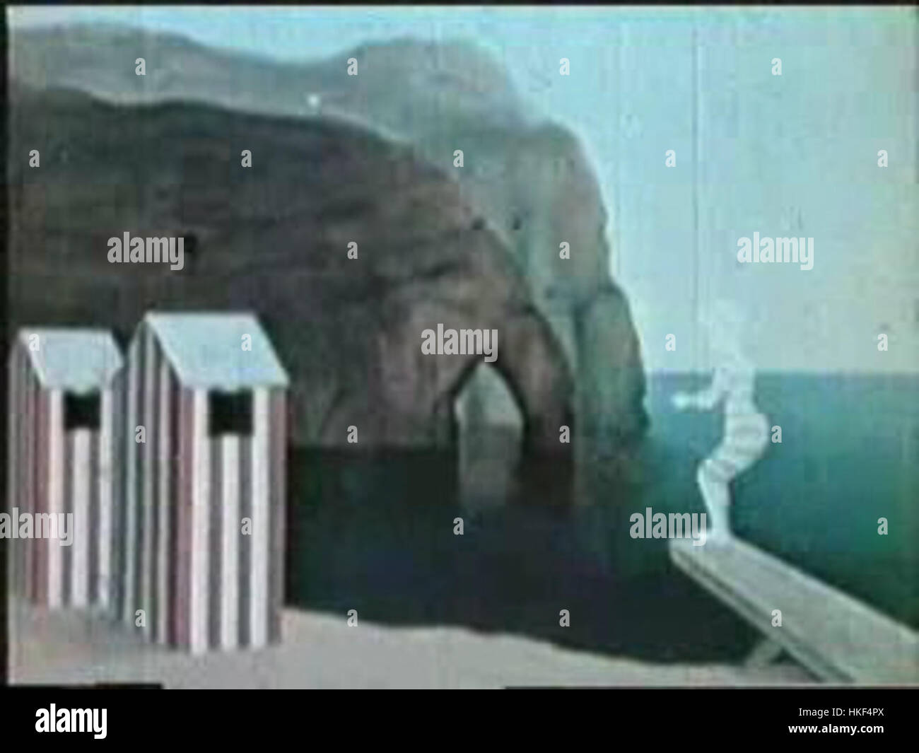 Emile Reynaud's 'Autour d'une Cabine' from 1895 captures the artist's ...