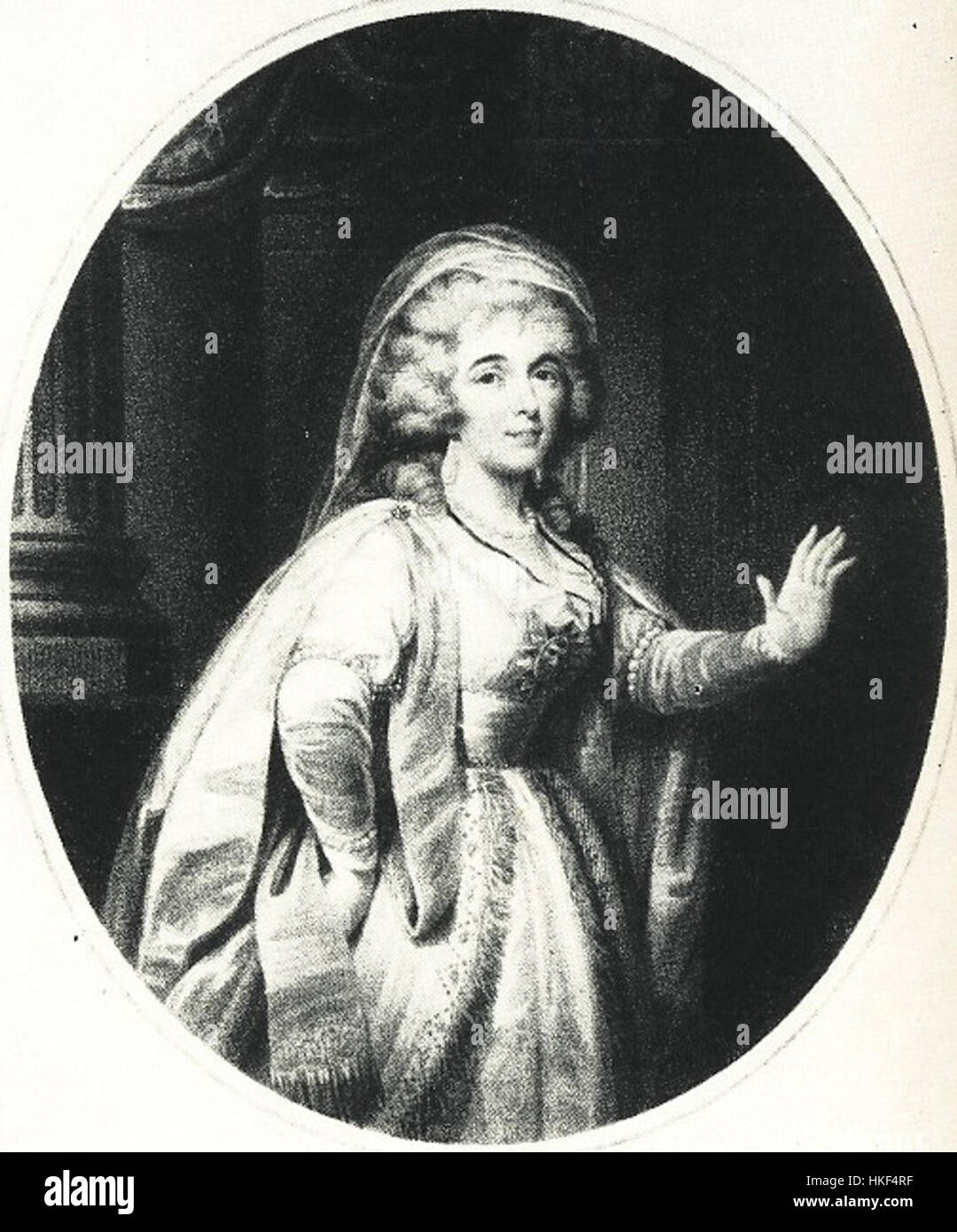 Elisabeth Mara's painting 'Armida' depicts the mythical character of ...