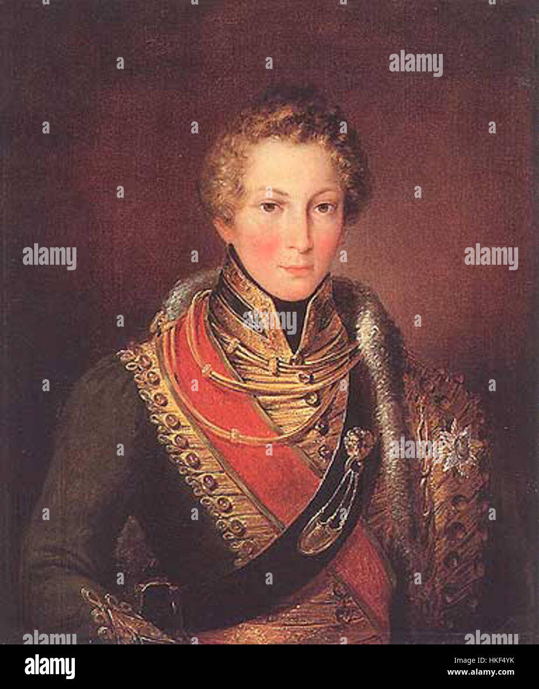 This portrait of Fernando de Portugal Coburgo, painted in the early ...