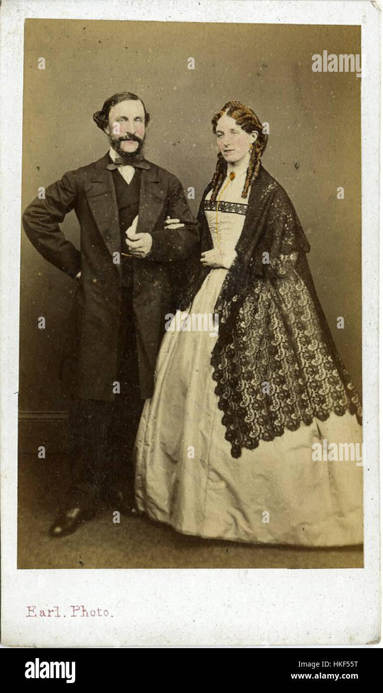 The portrait of F.C. Earl of Worcester highlights the aristocratic ...