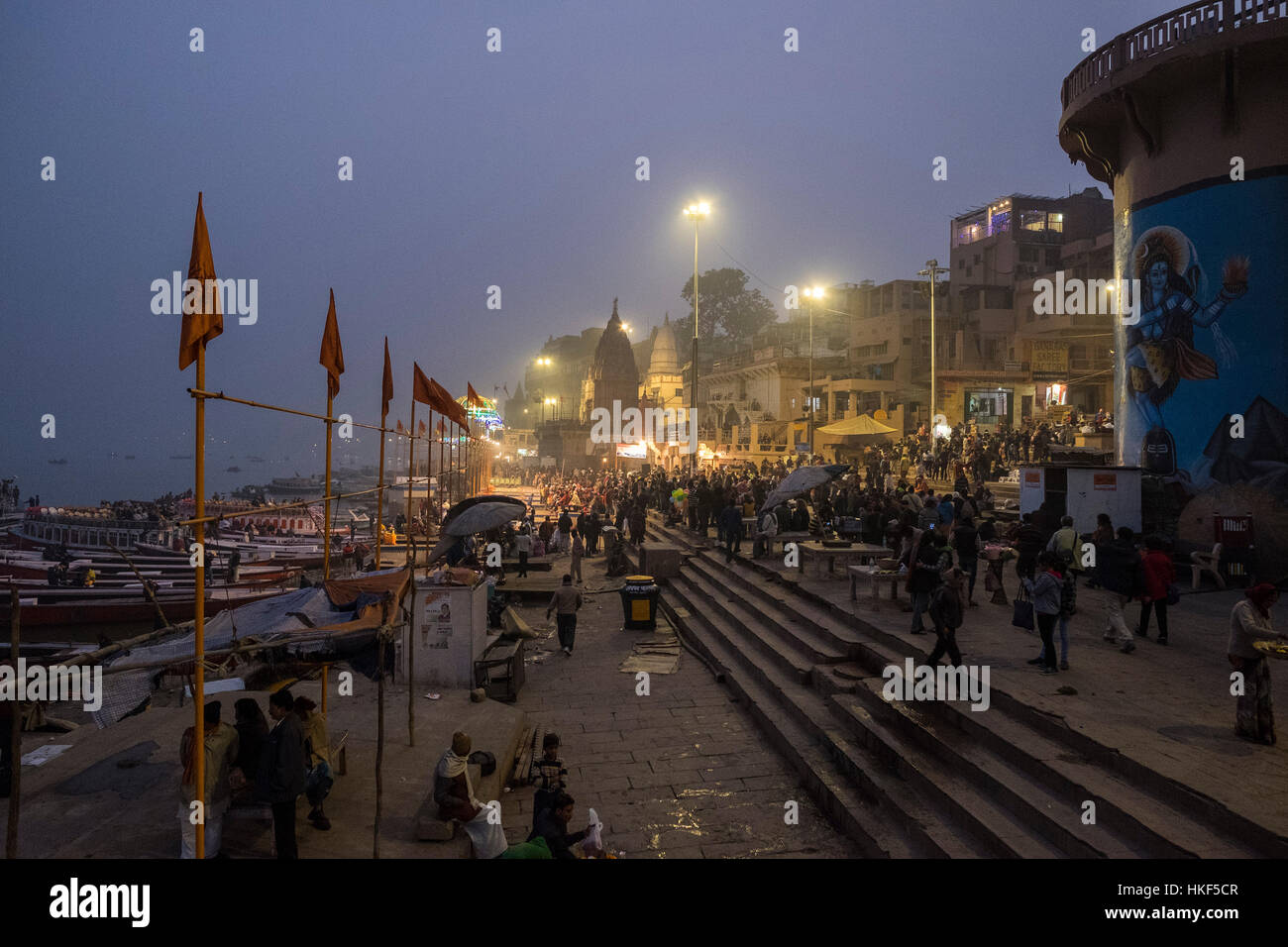 India, Varanasi, landscape Stock Photo - Alamy