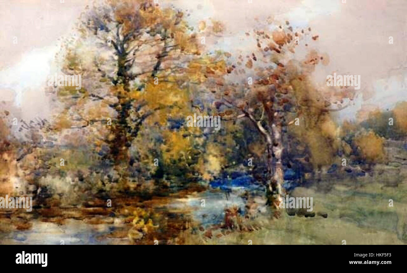 A 19th-century painting by Scottish artist James Paterson, depicting a ...