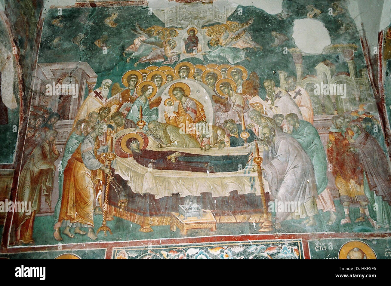 These frescoes from St. Nikita Church in Banjani are valuable examples ...