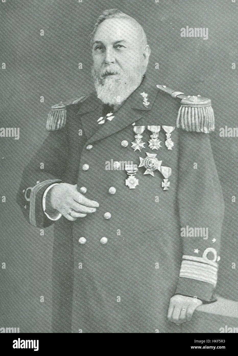 This historical portrait of Frederik Alexander Adolf Gregory captures a ...