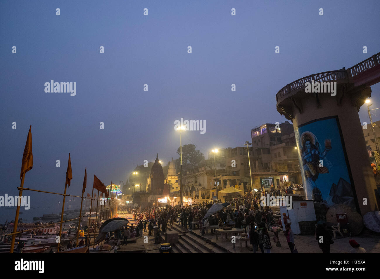India, Varanasi, landscape Stock Photo - Alamy