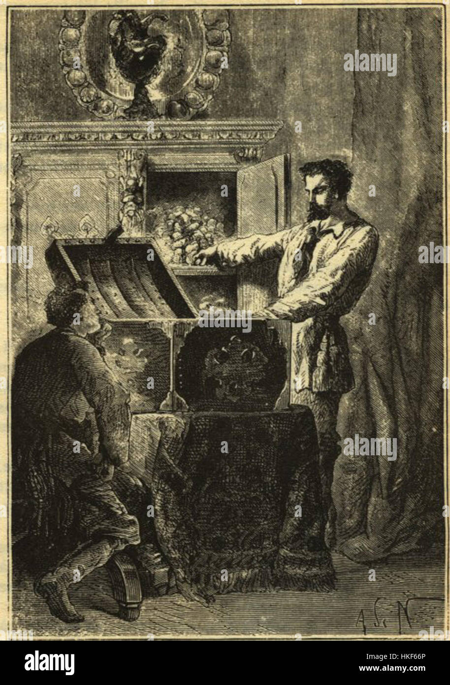 A painting of Captain Nemo from Jules Verne's “20,000 Leagues Under the ...