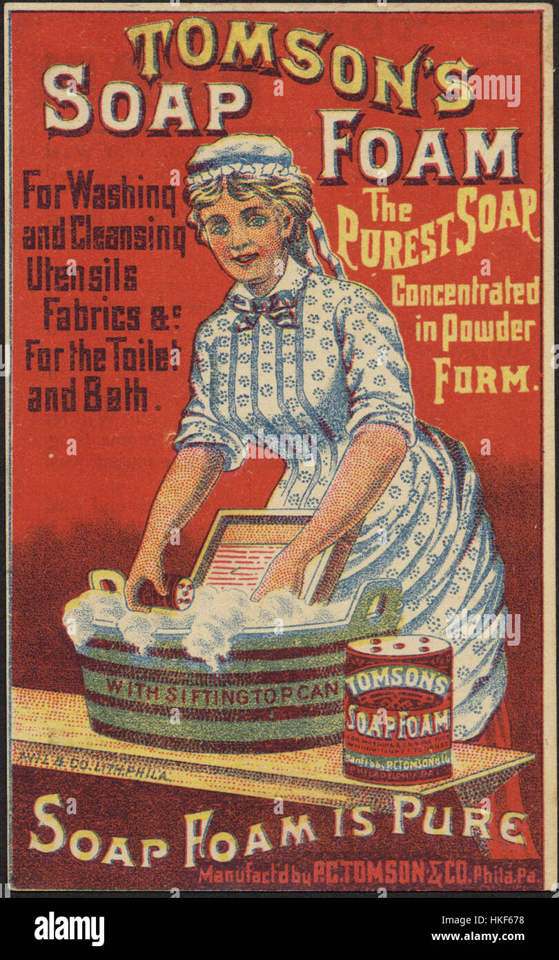 Tomson's Soap Foam, the purest soap concentrated in powder form. Sea ...