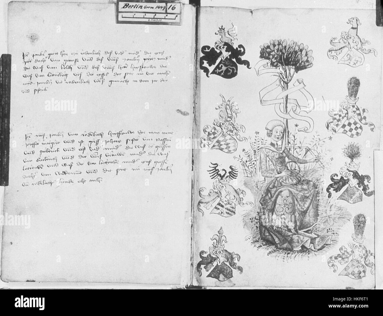 Heroldsbuch is a 1479 manuscript from Krakow, showcasing heraldic ...