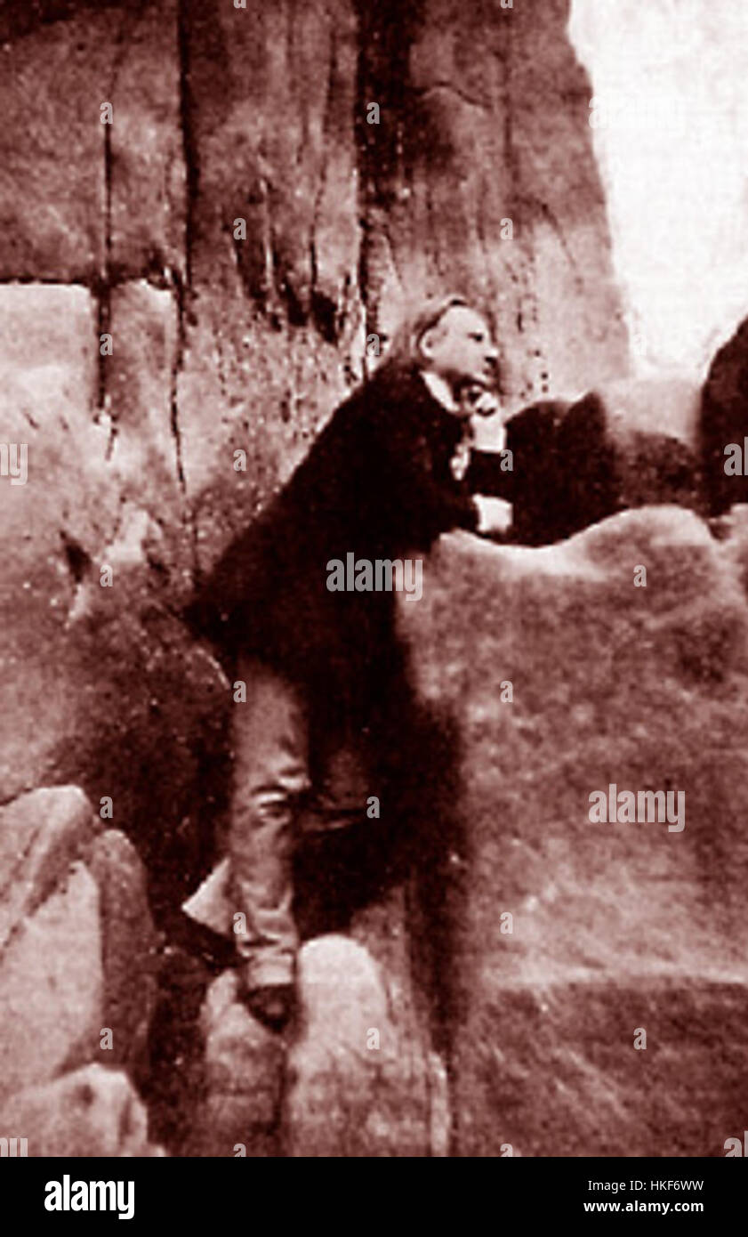 The painting titled *Hugo* from 1853 features an expressive portrayal ...