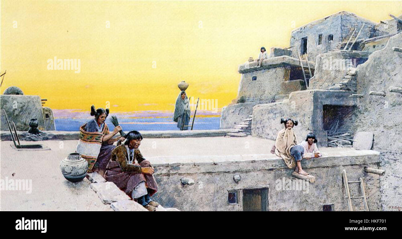 In 'Moki Courtship,' Henry Farney captures the traditional courtship ...