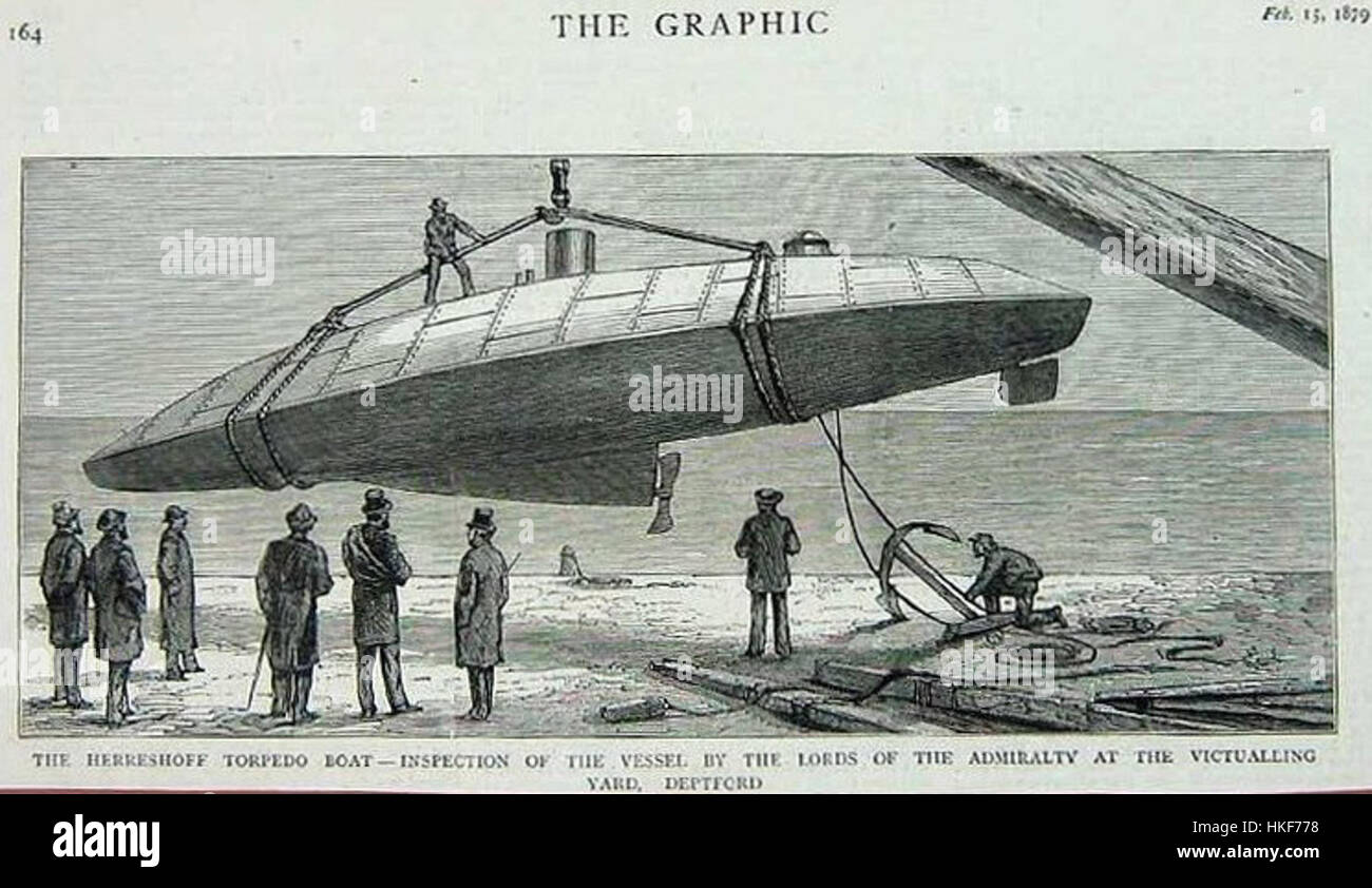 The Herreshoff torpedo boat, built in 1879, represents a key ...