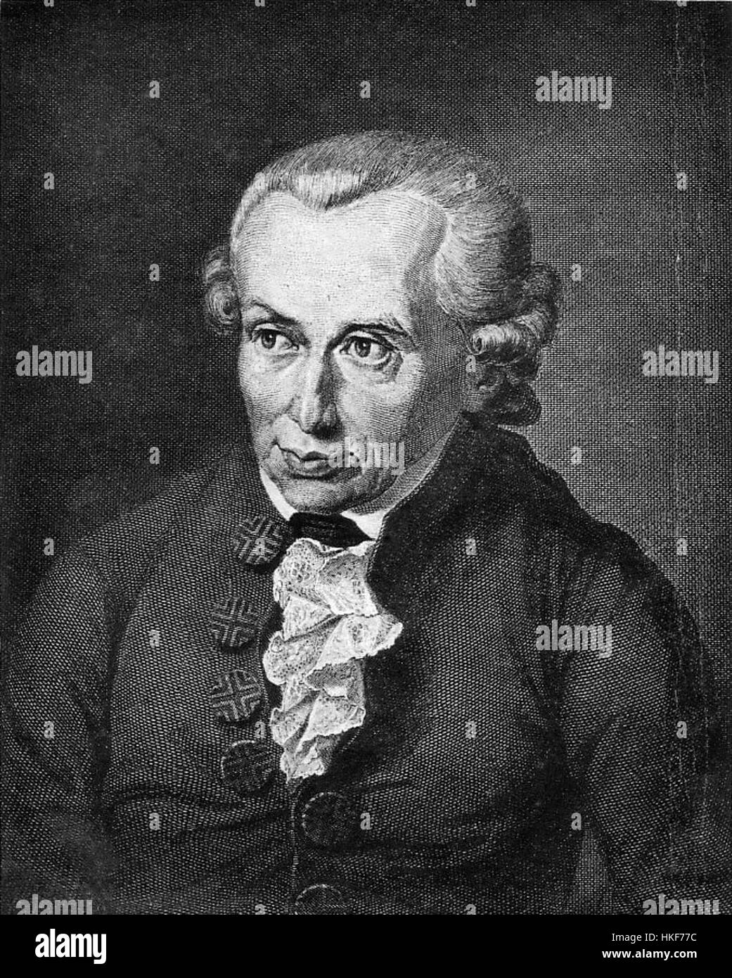 Immanuel kant paint Black and White Stock Photos & Images - Alamy