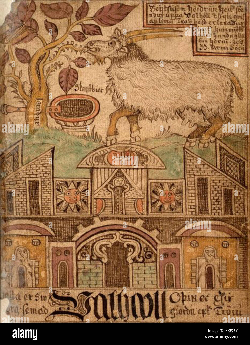 *Heidrun* is a piece of art created by an unknown artist, known for its ...