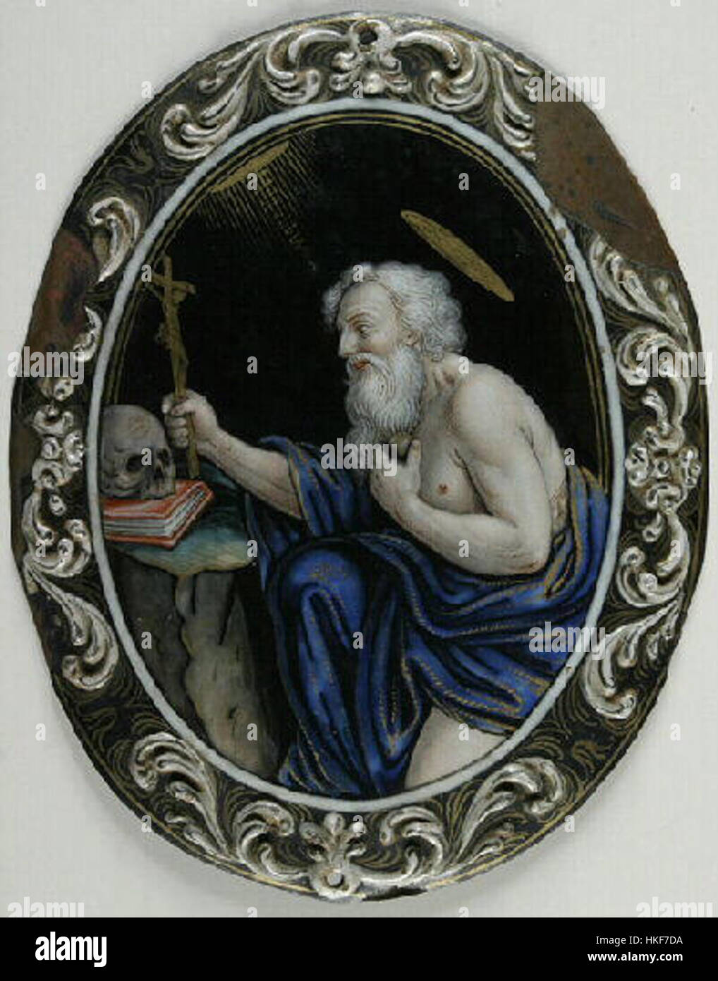 'Saint Jerome' by Jacques II Laudin is a classic religious painting ...