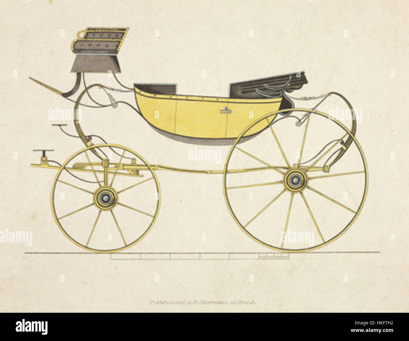 The high perch sociable barouche carriage from 1816 represents a ...