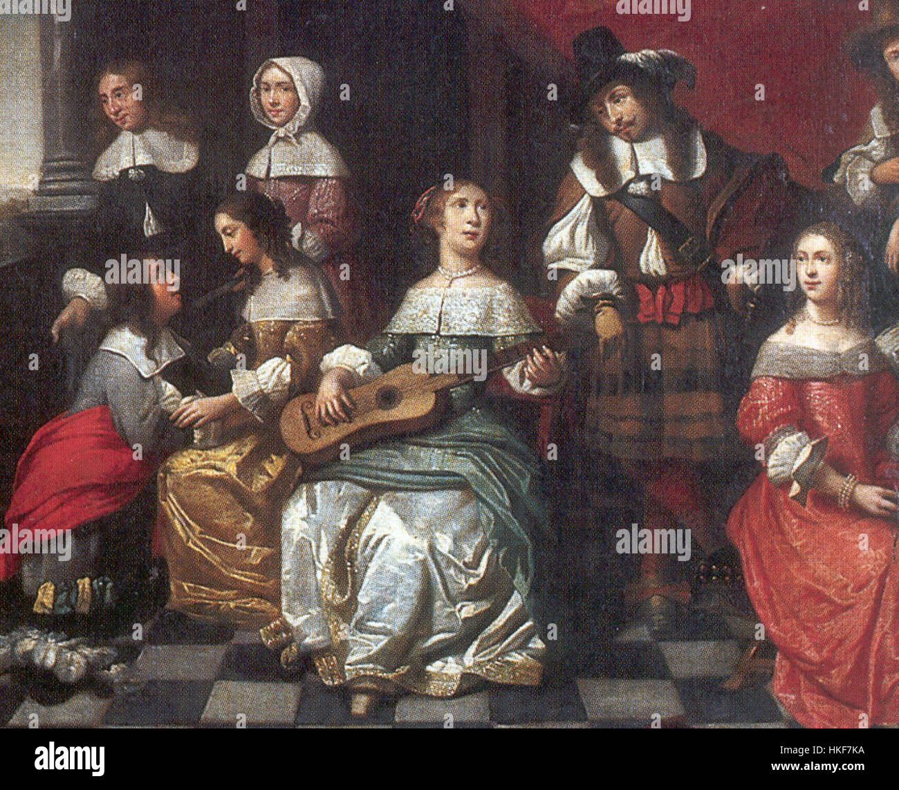 'Hollandse mode Luit' is a painting that portrays the traditional Dutch ...