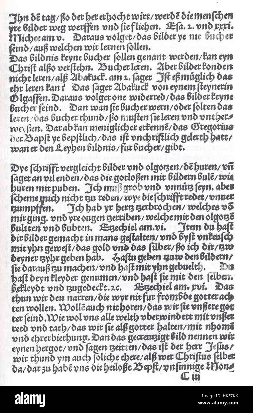 Karlstadt Von abtuhung der Bylder 20 Stock Photo - Alamy