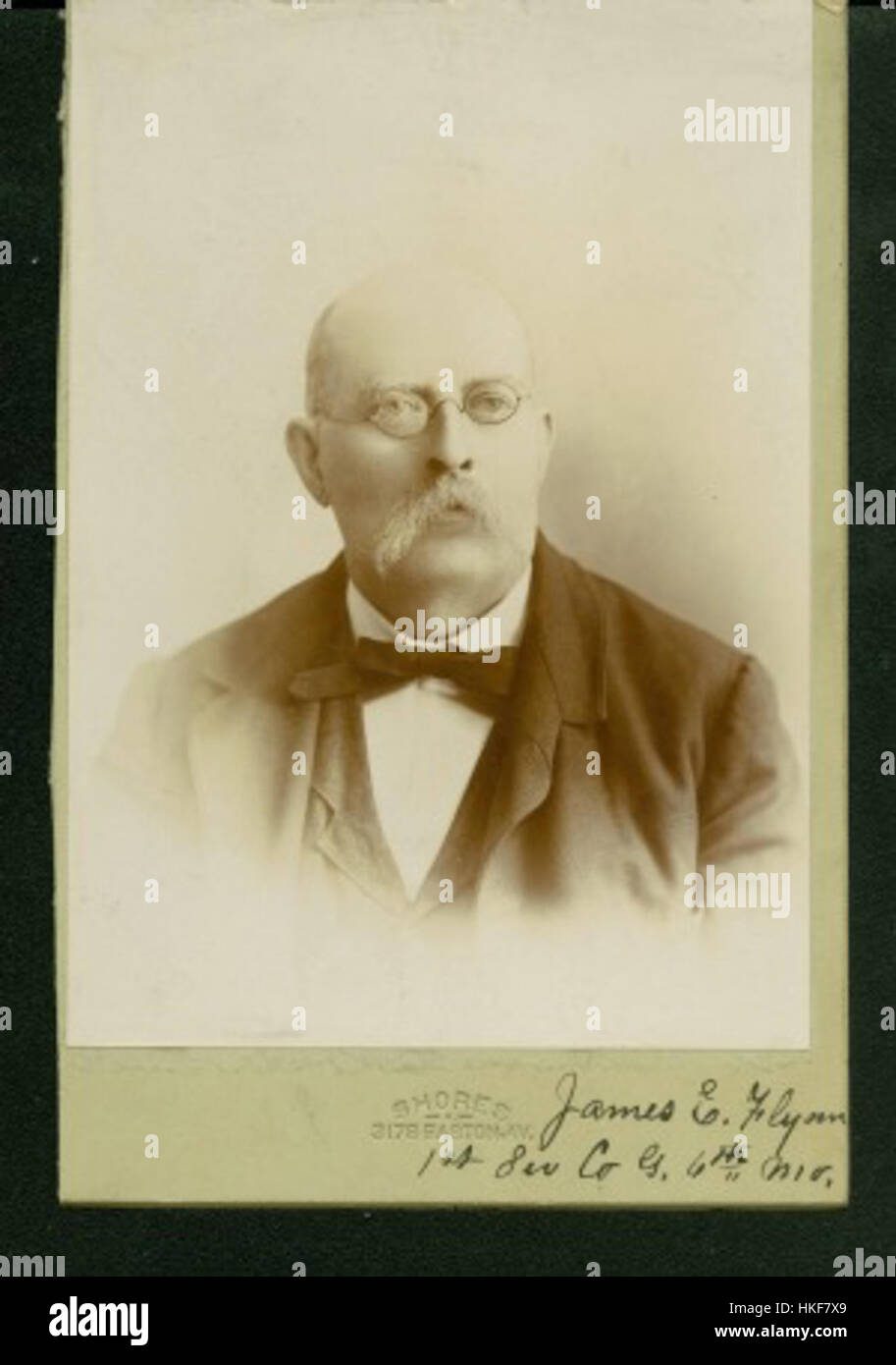 James E. Flynn was a Union Army veteran who served during the U.S ...
