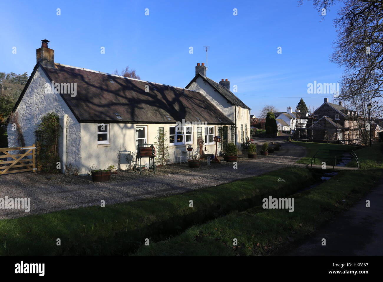 Rait village hi-res stock photography and images - Alamy