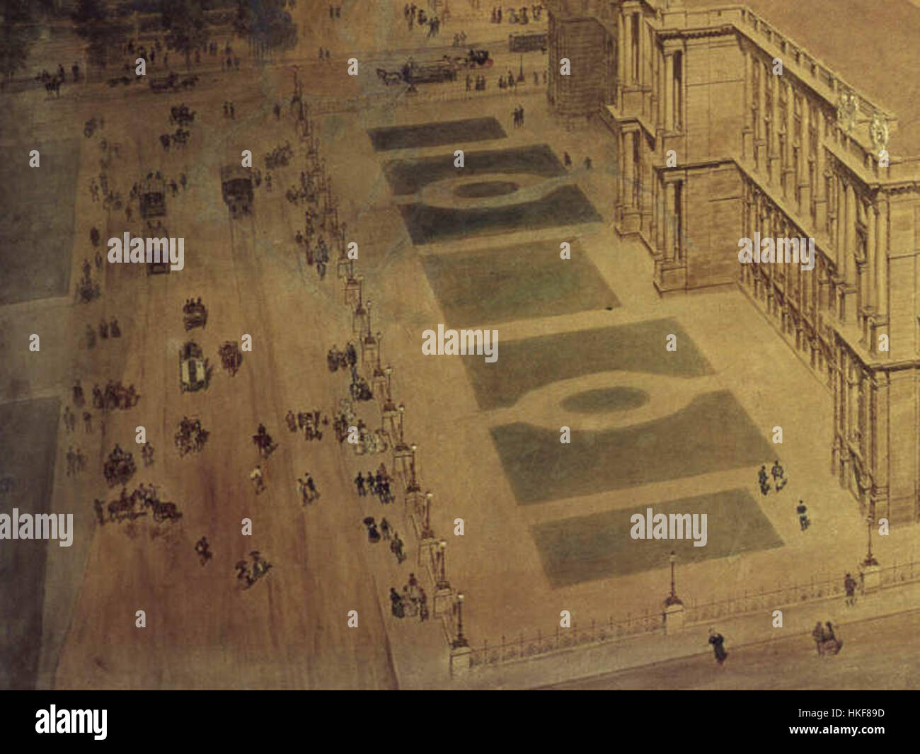 This image from the Kaiserforum series captures a moment of early 20th ...