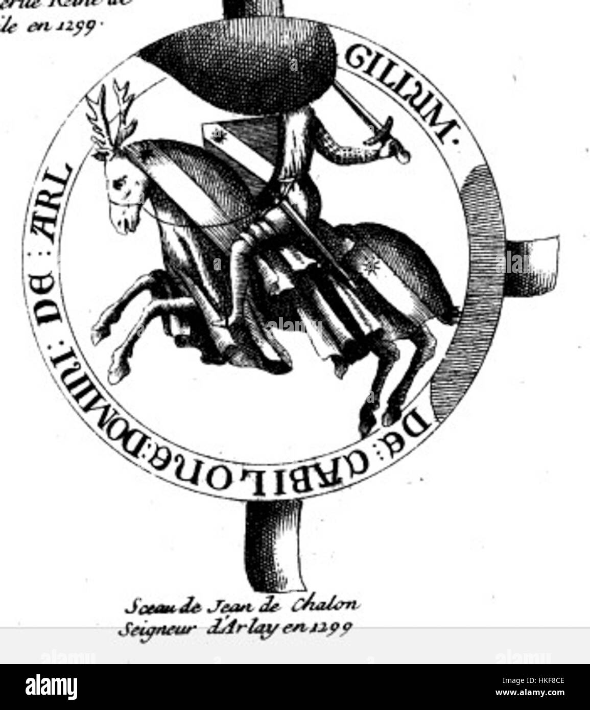 Jean I de Chalon Arlay Stock Photo - Alamy