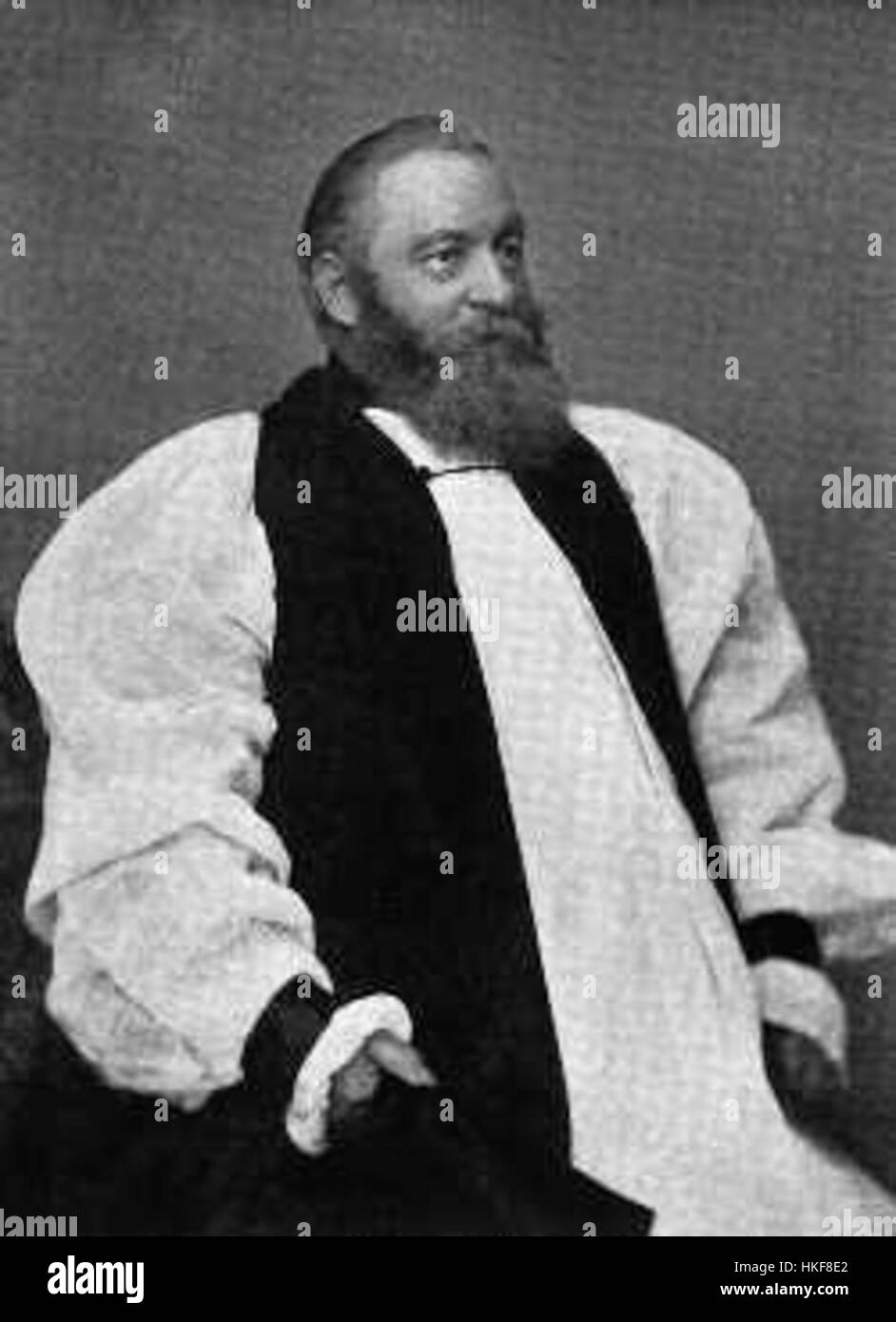The portrait of John Horden, an influential figure in Canadian history ...