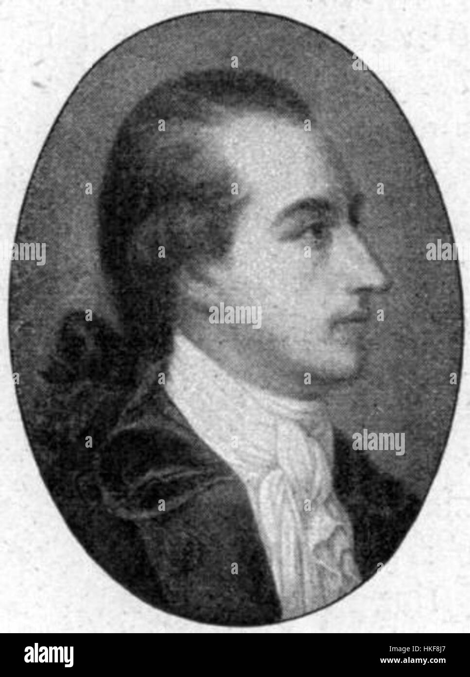 Portrait johann wolfgang von goethe Black and White Stock Photos ...