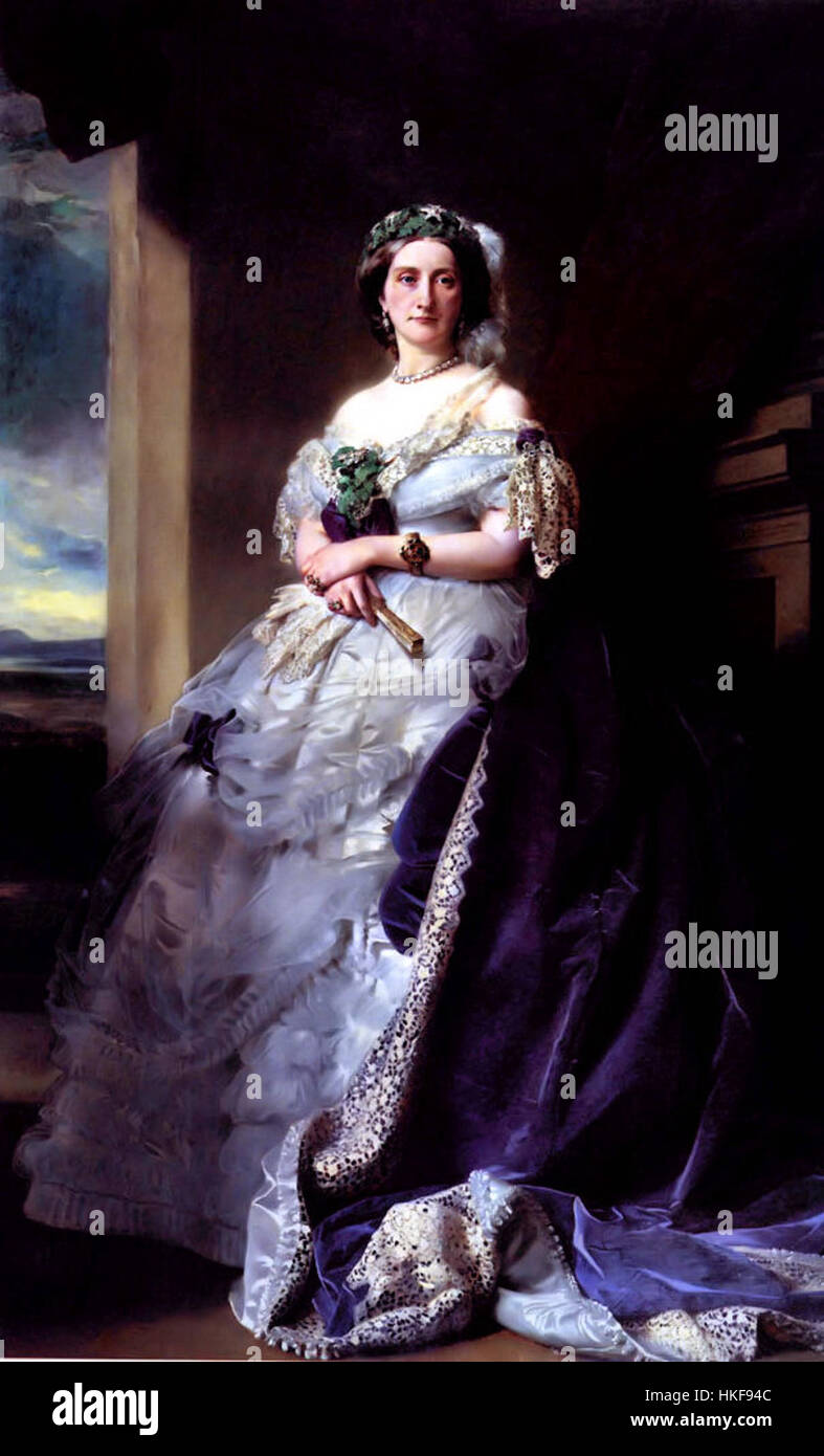 This 18th-century portrait, attributed to the artist, depicts Julia ...